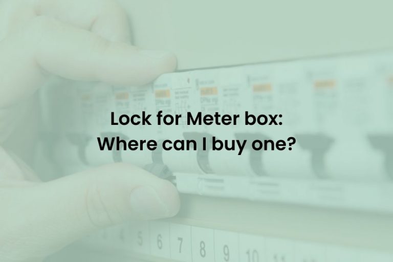 Meter Box Locks for Property Owners - CrocodileLock