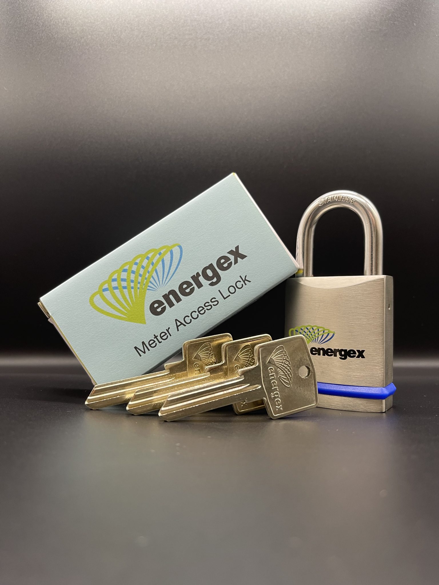 Energex Padlock & 3 Keys (SE-QLD ONLY) – CrocodileLock